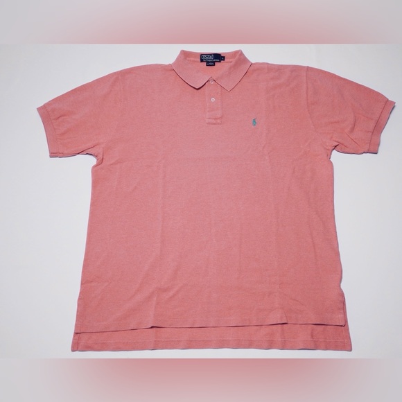 Polo Ralph Lauren | Shirts | Vtg Polo Ralph Lauren Xl Mens Coral Polo ...